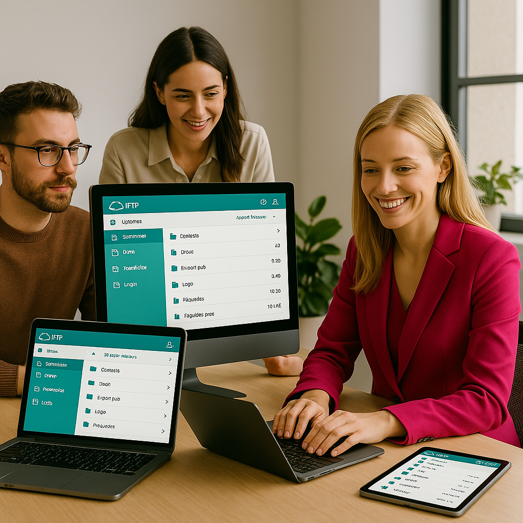 I FTP - solució d'emmagatzematge ftp - Suite CRM-ERP d'Inozis